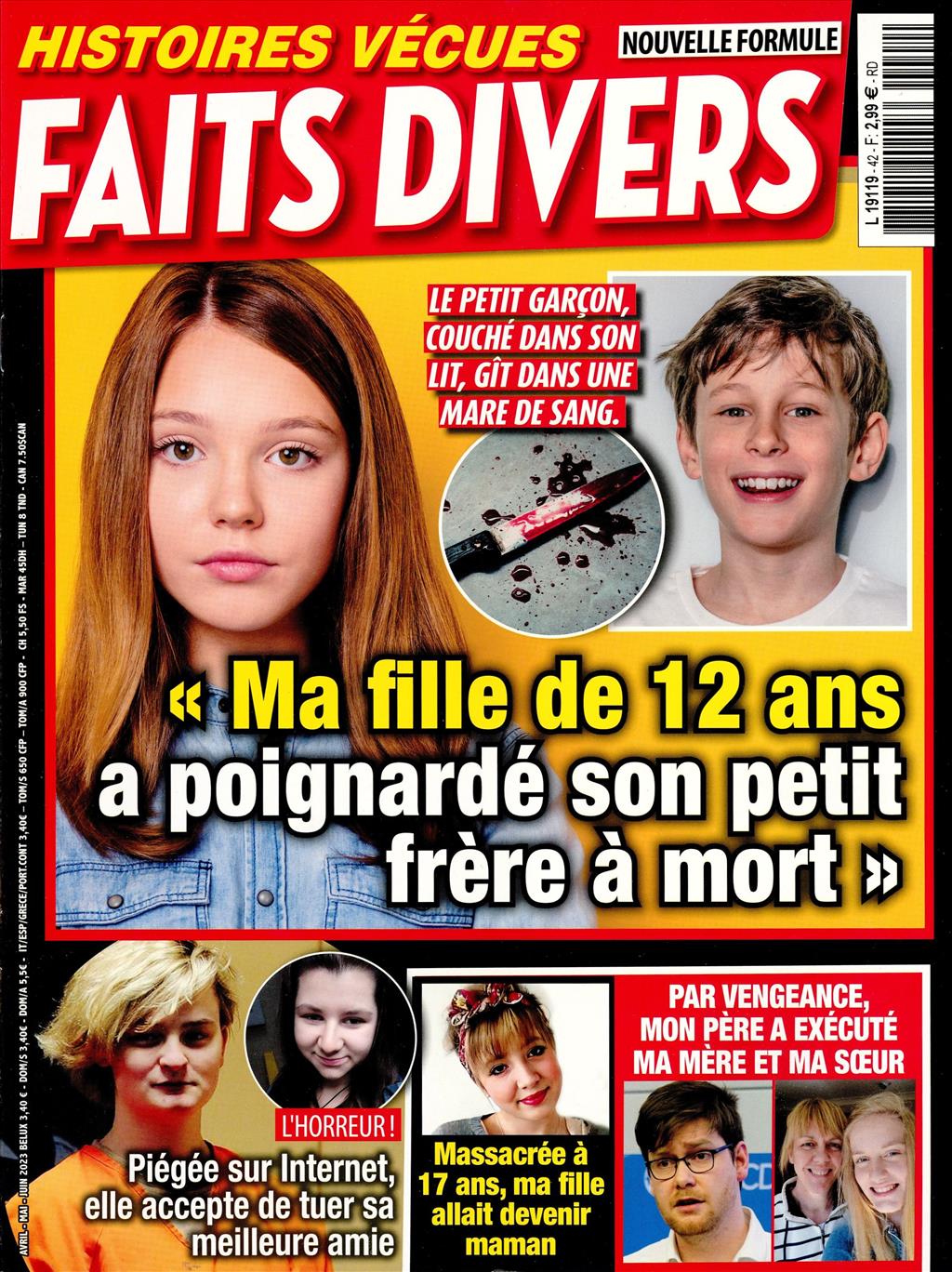 Catalogue Produits 19119 HISTOIRES VECUES FAITS DIVERS 42