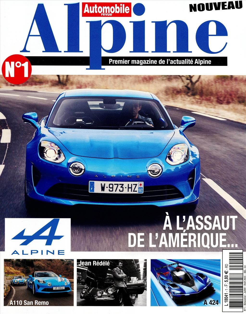 Catalogue Produits 18041 AUTOMOBILE REVUE ALPINE 1