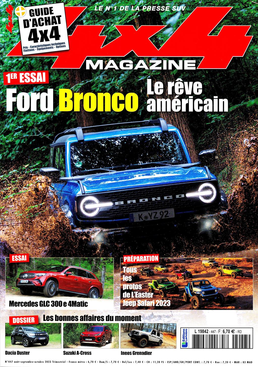 Catalogue Produits 19842 4X4 MAGAZINE 447