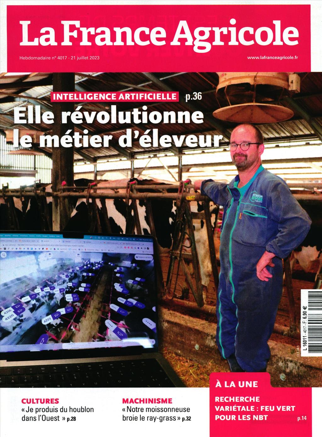 Catalogue Produits 16011 FRANCE AGRICOLE (LA) 4017