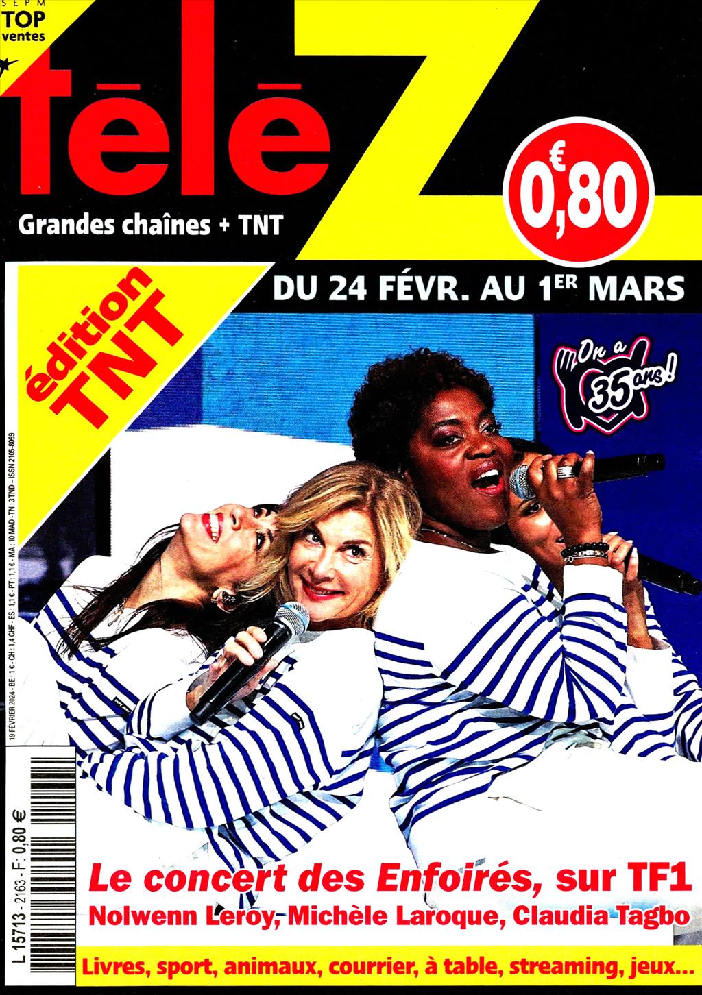 Catalogue Produits 15393 TELE Z 100 CHAINES 2163