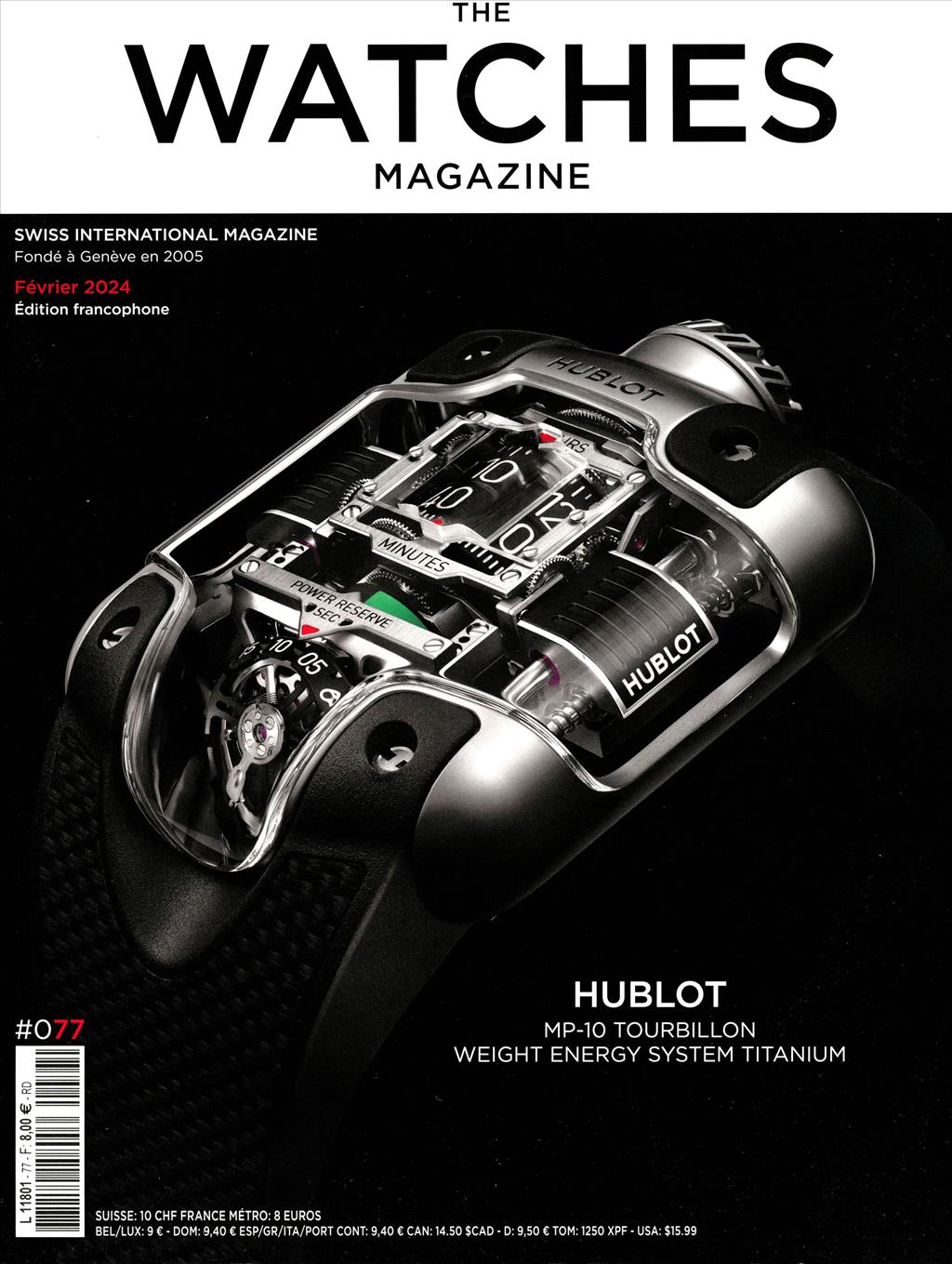 Catalogue Produits 11801 WATCHES MAGAZINE (THE) 77