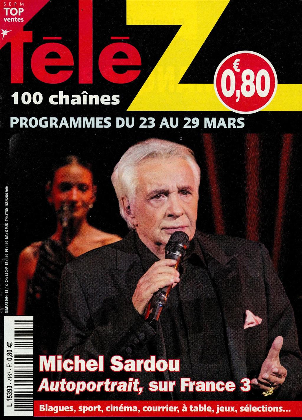 Catalogue Produits 15393 TELE Z 100 CHAINES 2167